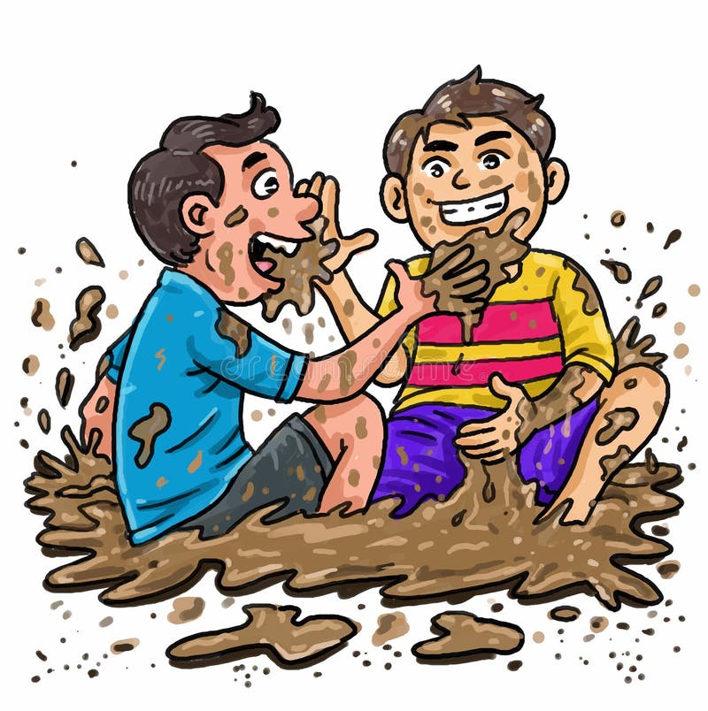 Boy Muddy Stock Illustrations – 112 Boy Muddy Stock Illustrations ...
