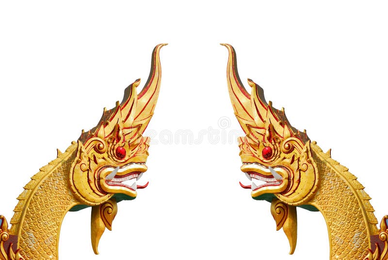 Two king of naga stock image. Image of great, buddhist - 27353161