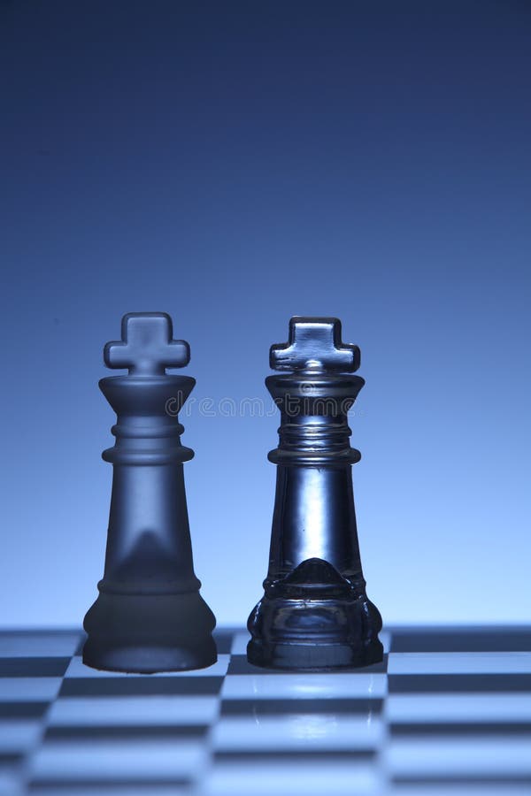 Two kings stock image. Image of chess, leadership, concept - 63825447