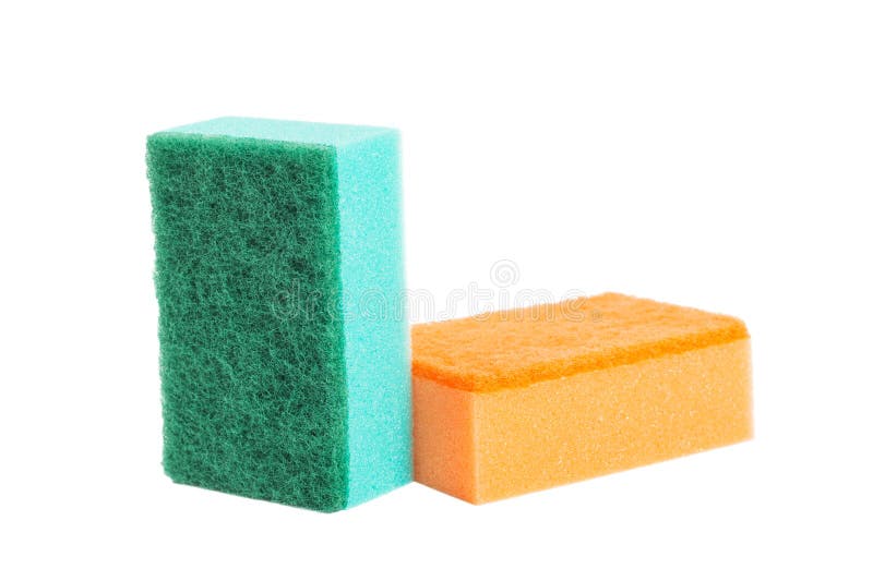 Two kitchen sponge stock image. Image of kitchen, purity - 120530315