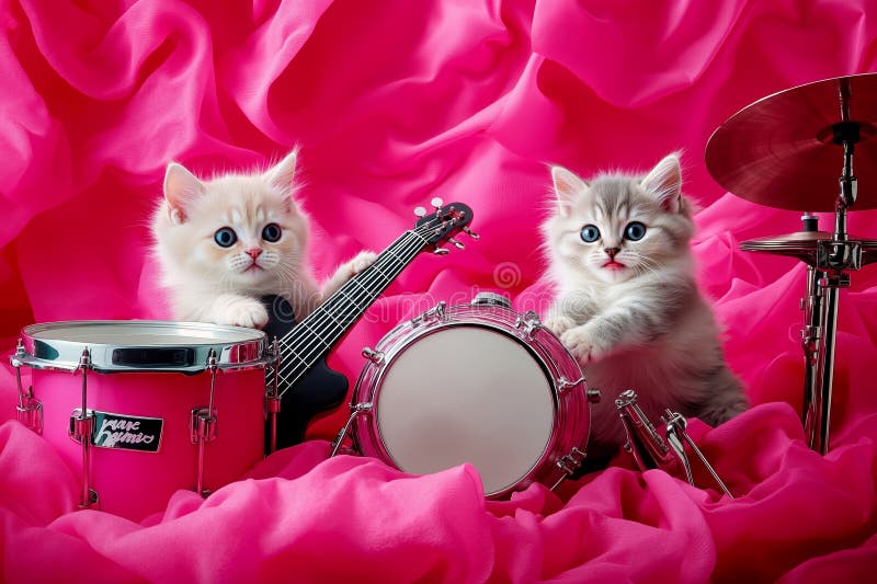 113 Cats Playing Instruments Stock Photos - Free & Royalty-Free Stock ...