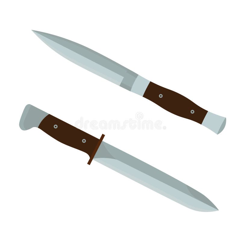 Hunting Knives Stock Illustrations – 451 Hunting Knives Stock ...