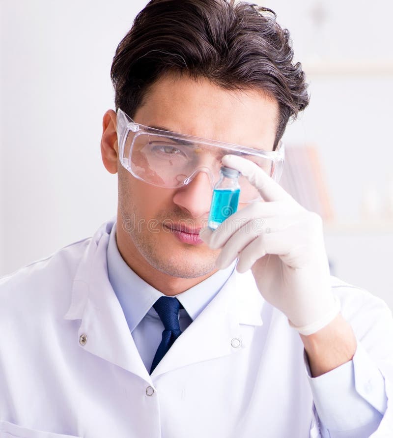 Two Lab Doctor Testing Food Products Stock Photo - Image of cheese ...