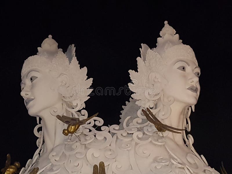Two ladies statue stock photo. Image of sculpture, figurine - 201892004