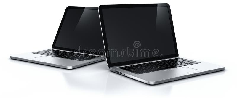 Two Laptops Stock Illustrations – 1,305 Two Laptops Stock Illustrations ...