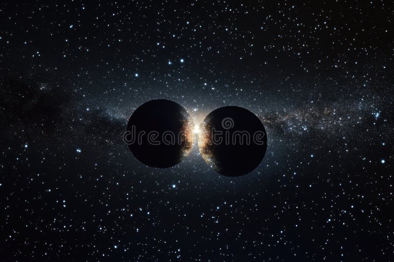 Cosmic Collision of Celestial Bodies Creates Brilliant Light Display in ...