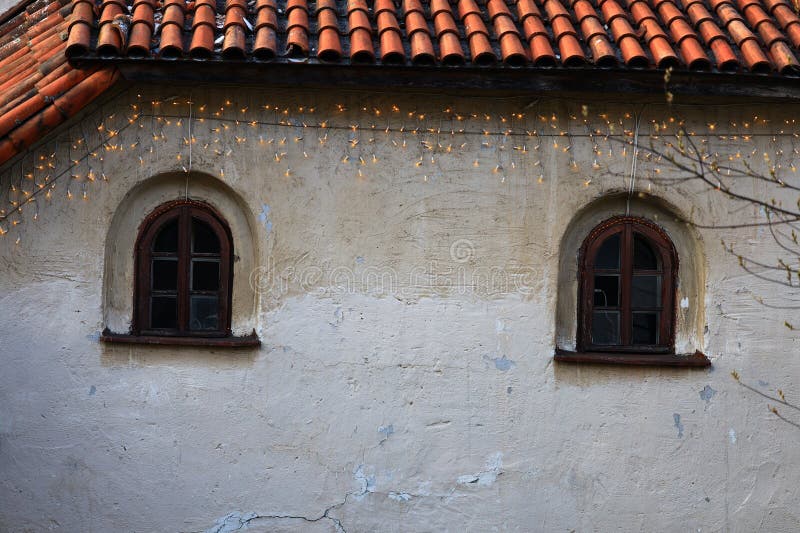 Two Large Windows Flank the Side of a Building, Providing Natural Light ...