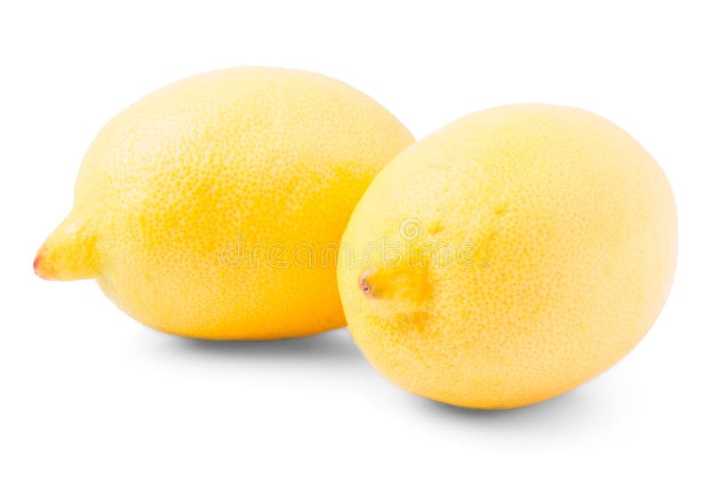 Two large yellow lemons stock image. Image of scent, peel - 57026751