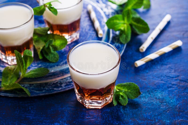 Two layer of liquid stock image. Image of celebration - 87602347