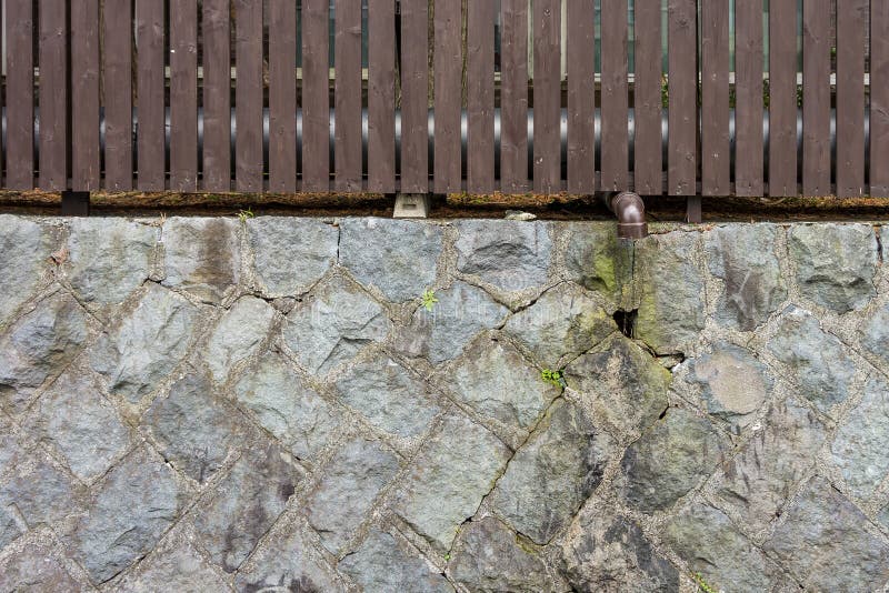 Two Layers Fence Drain Pipe Stock Photos - Free & Royalty-Free Stock ...