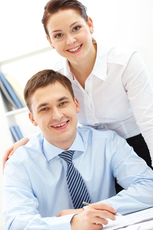 Two leaders stock image. Image of leader, adult, employer - 26817281