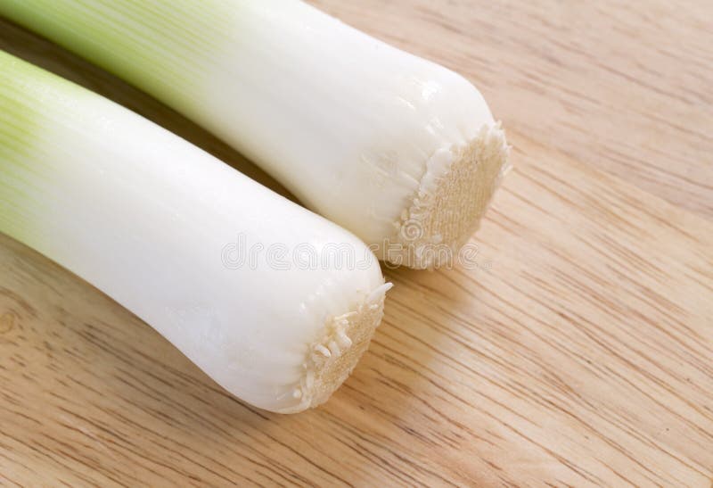 Two leeks stock image. Image of leek, ingredient, vegetable - 25272645