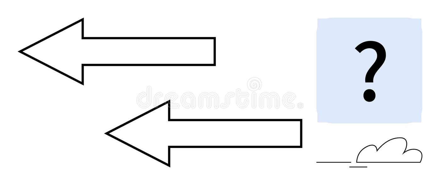 Differing Directions Stock Illustrations – 40 Differing Directions ...