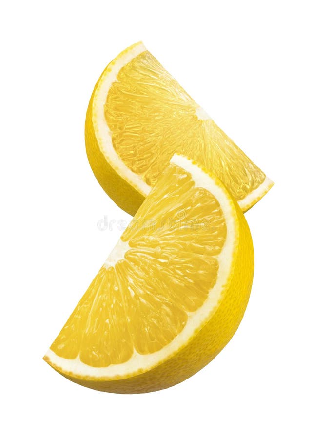 Lemon and a quarter stock photo. Image of sour, food - 31367280