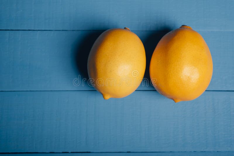 Two Lemons stock photo. Image of boards, healthy, lemons - 63728170