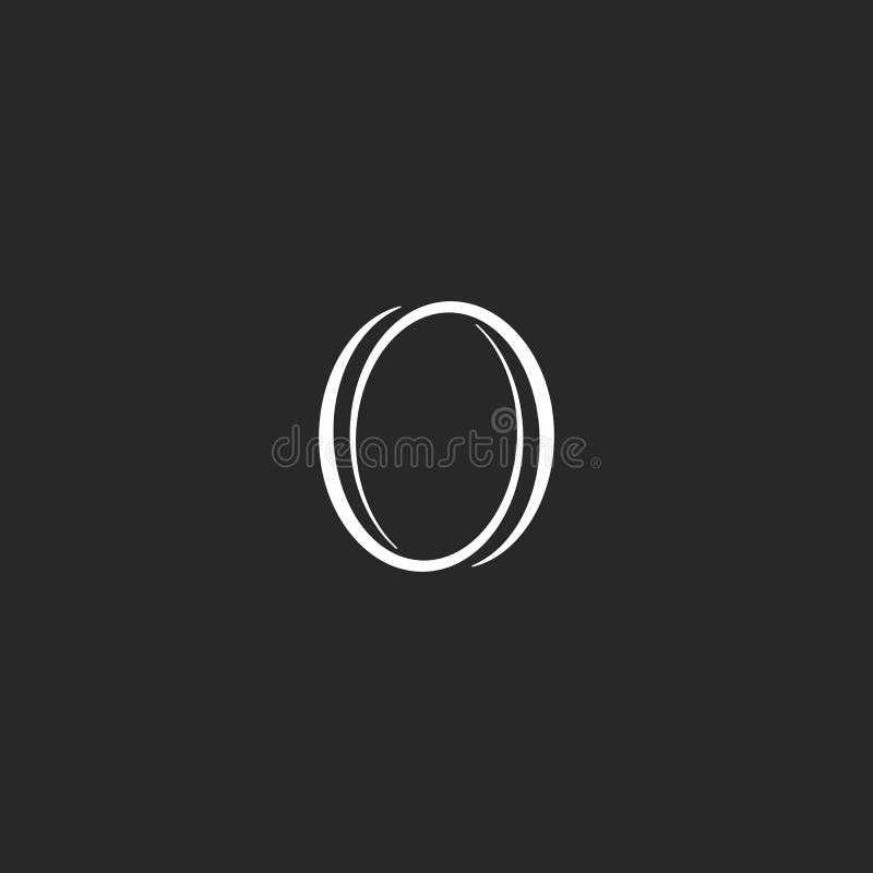 Two Intersection Letters OC Logo Monogram, CO Emblem Infinity Symbol, O ...