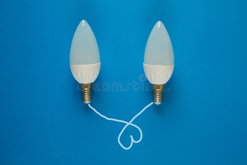 Two light bulb stock photo. Image of bulb, holiday, idea - 160442932