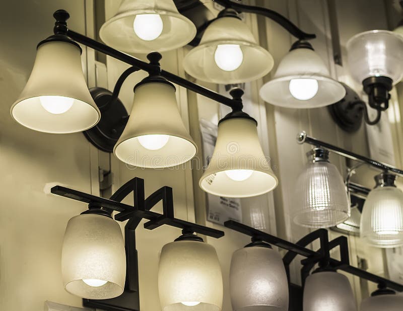 A Shining Light in the Dark Stock Photo - Image of light, lightbulbs ...