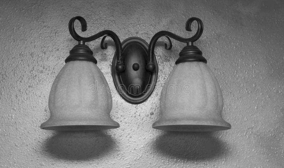 Two light fixture stock photo. Image of decorative, bulb - 3898522