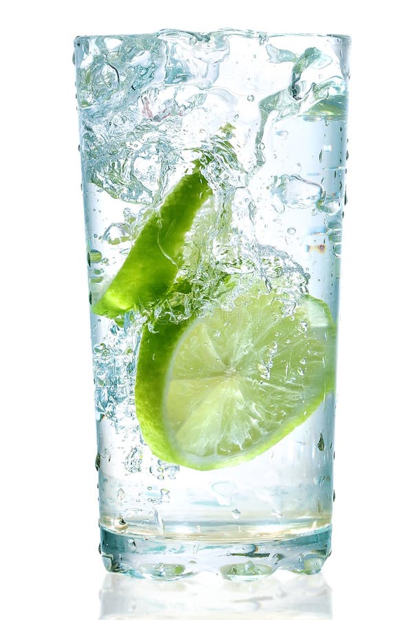Two limes stock image. Image of drink, lemon, drop, freshness - 32994969