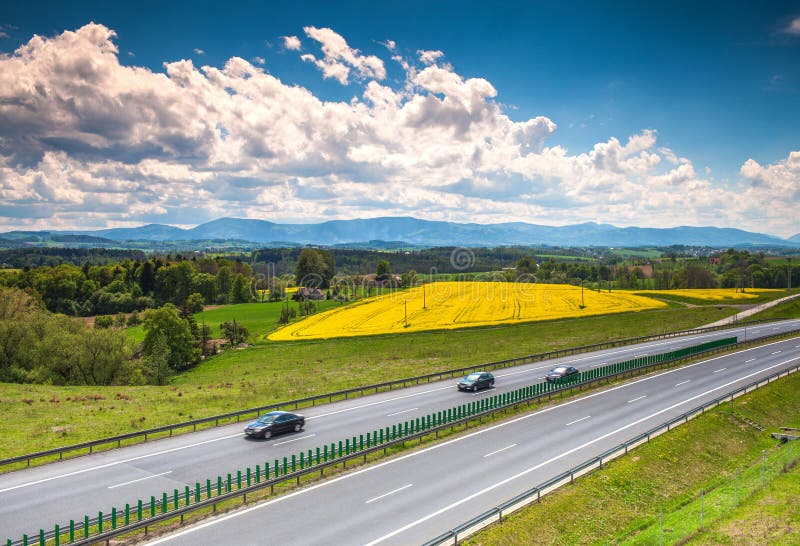 Horizontal Road Landscape