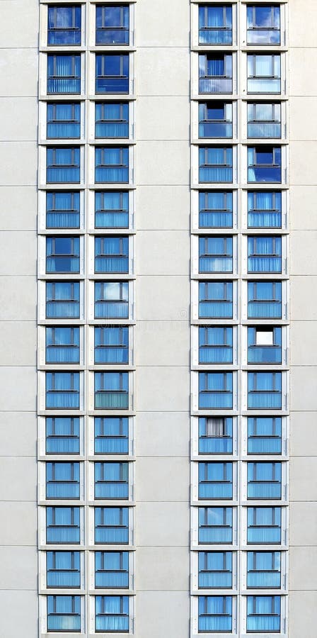 Two lines of window stock image. Image of architecture - 9975931