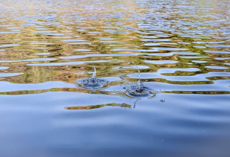 Two little drops stock photo. Image of drops, little - 110362126
