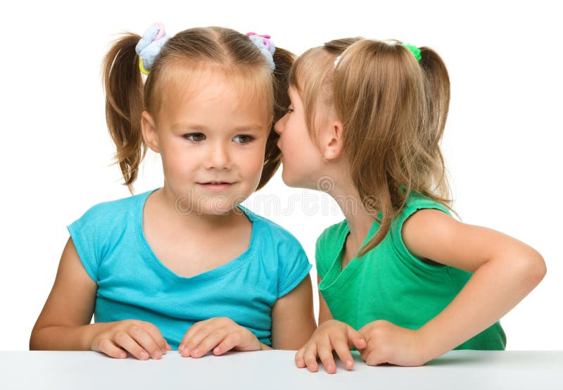 Two Little Girls are Chatting Stock Photo - Image of blab, person: 20597264 Two Little Girls are Chatting Stock Photo - Image of blab, person: 20597264