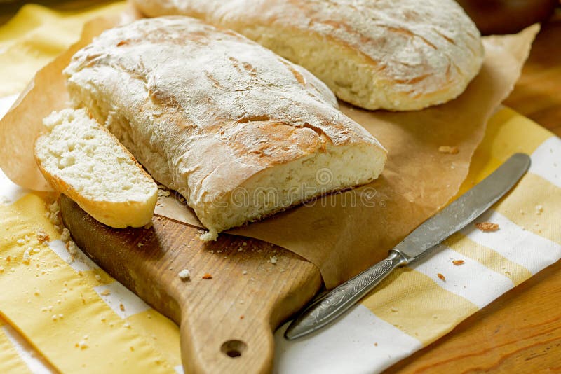 Two loafs of bread stock image. Image of healthy, tasty - 74723193
