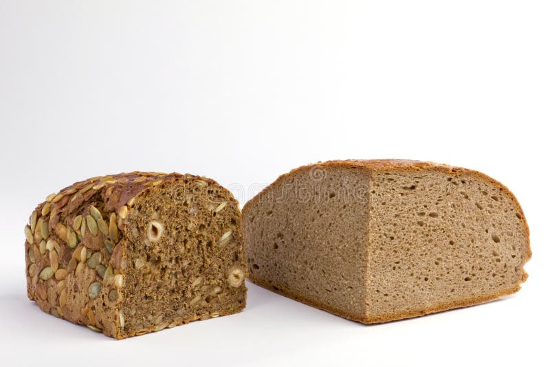 Two loaves bread stock image. Image of crisp, eating - 23594391