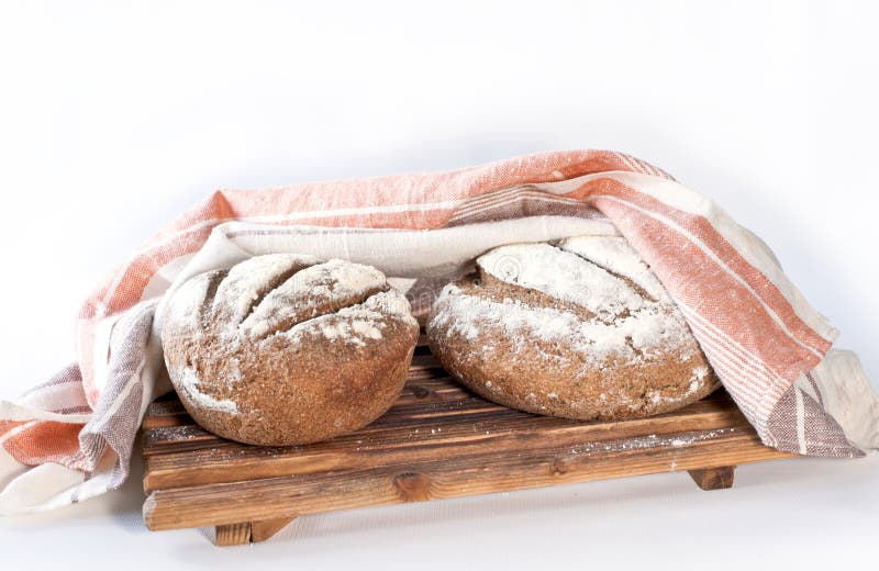 Two loaves of bread stock image. Image of baking, cuisine - 30246075