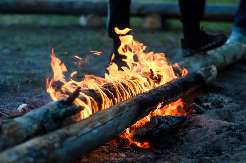 Burning pyre stock image. Image of flashes, igniting - 20430977
