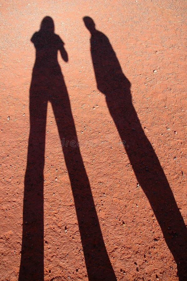 Two Long Shadows stock photo. Image of sand, long, abstract - 12789618