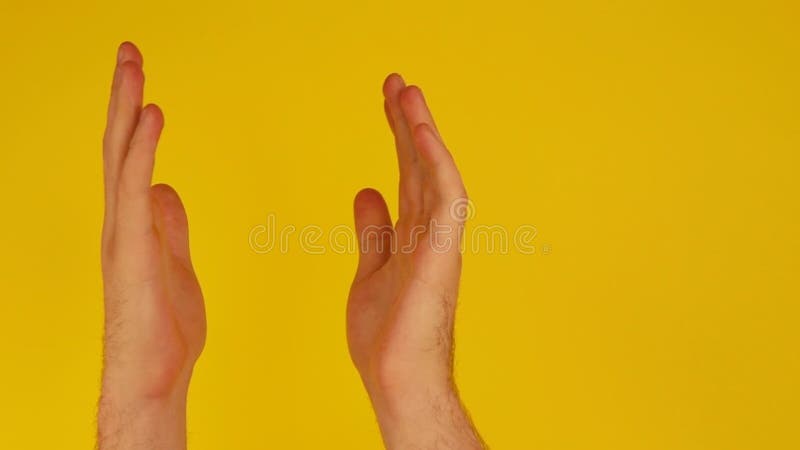 Hands Clapping on Green Screen with Clap Sound Stock Video - Video of ...