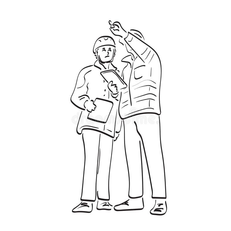 Hand Drawn Construction Site Stock Illustrations – 1,037 Hand Drawn ...