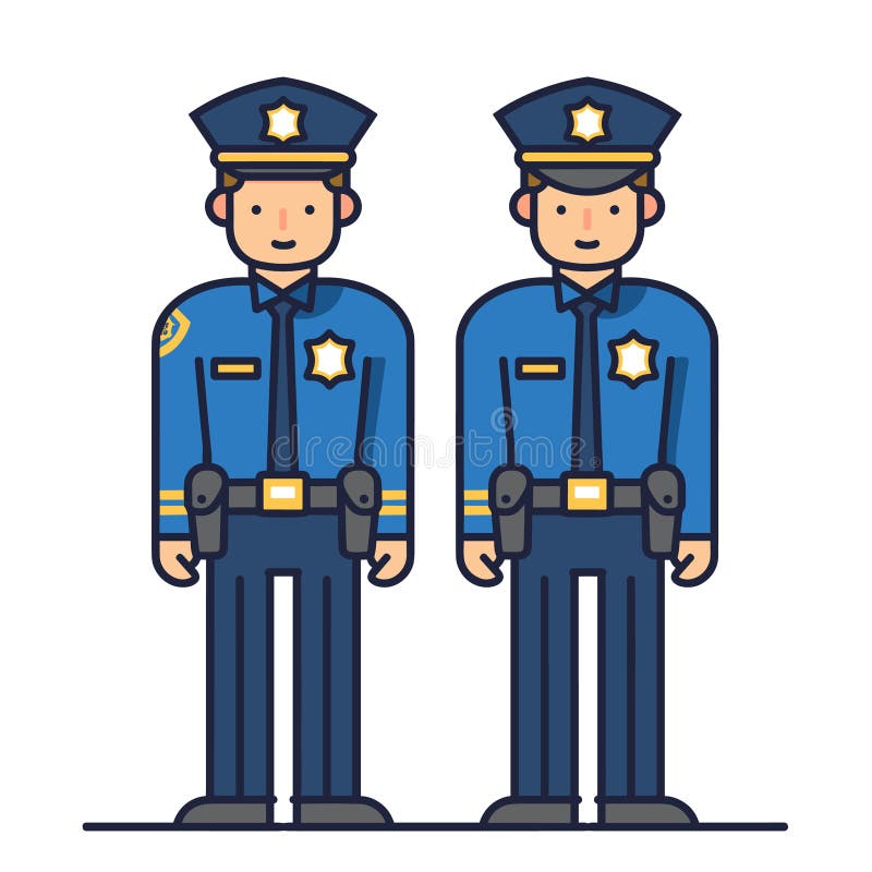 Police Officers Vector Stock Illustrations 1 817 Police Officers