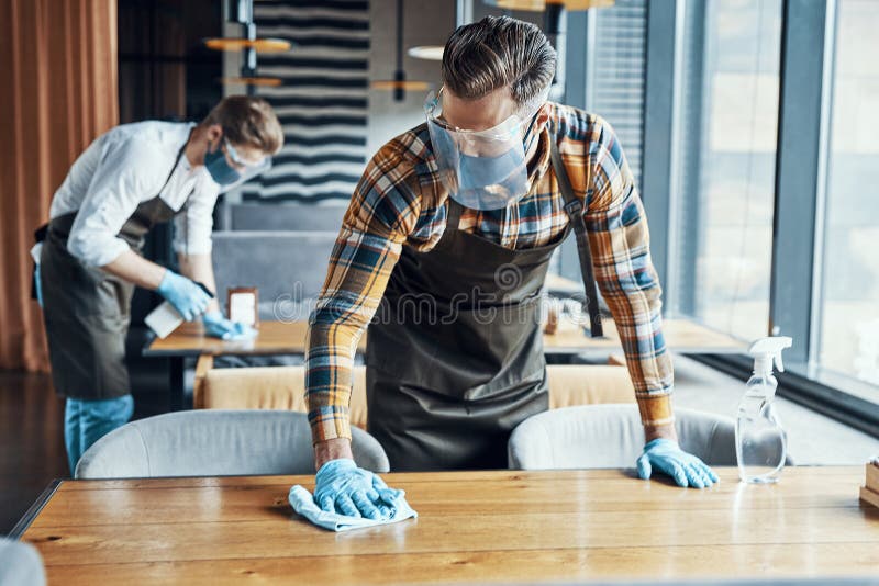 Clean Restaurant Table