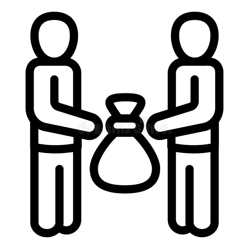 Bribery Icon or Logo Isolated Sign Symbol Vector Illustration Stock ...