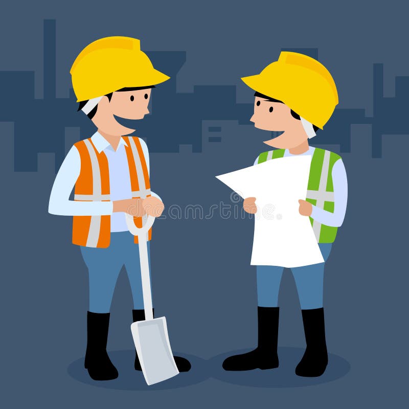 Cartoon Repairman or Construction Worker Stock Vector - Illustration of ...