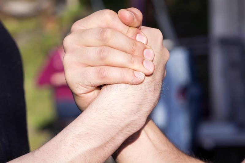 Handshaking of two persons stock photo. Image of meeting - 18674928