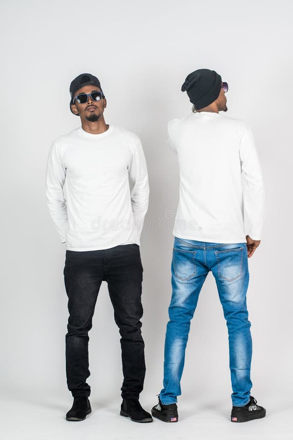 Full Sleeve White Shirt Front Back Stock Photos - Free & Royalty-Free ...