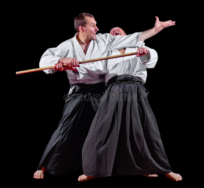 Two martial arts fighters stock image. Image of isolated - 139519797