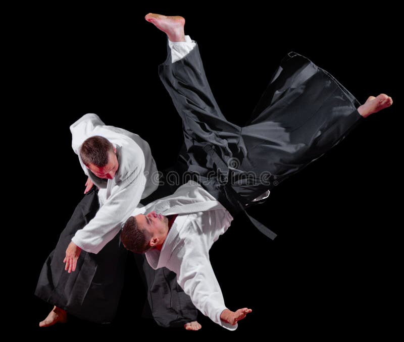 Two martial arts fighters stock photo. Image of combative - 139519812