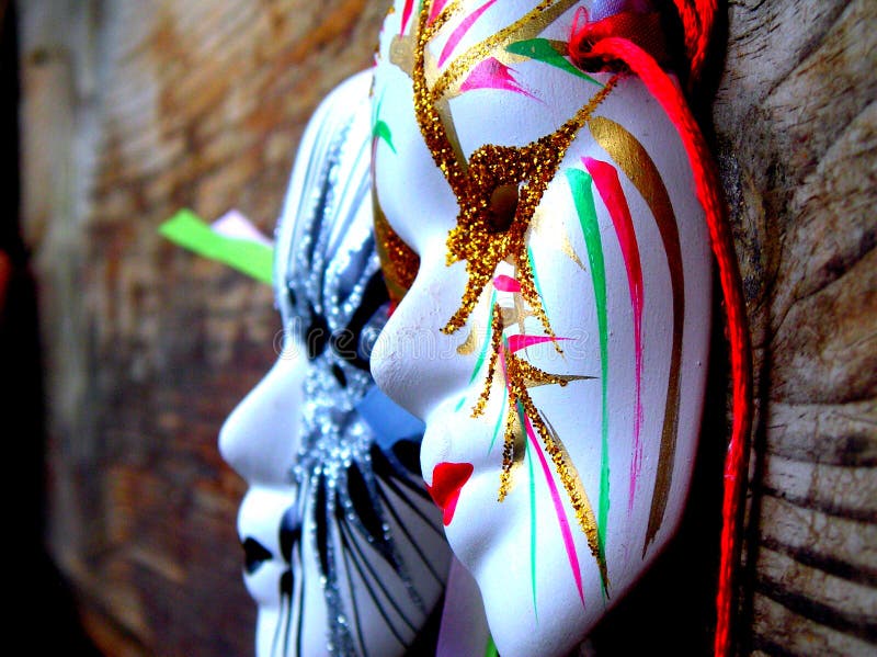 Two masquerade masks stock photo. Image of beauty, italy - 35213648