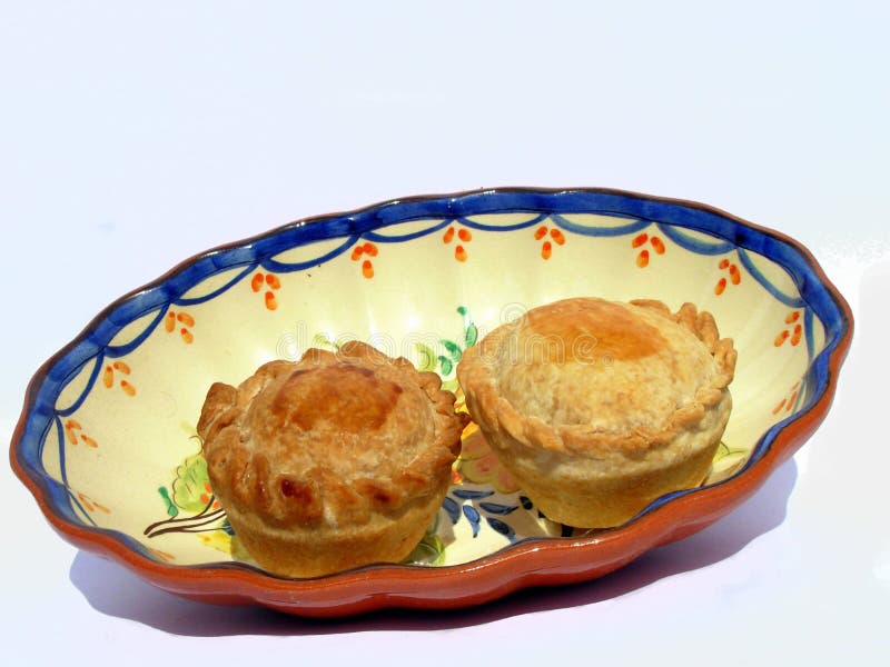 Two meat-pies stock photo. Image of pies, prepared, snack - 2193920