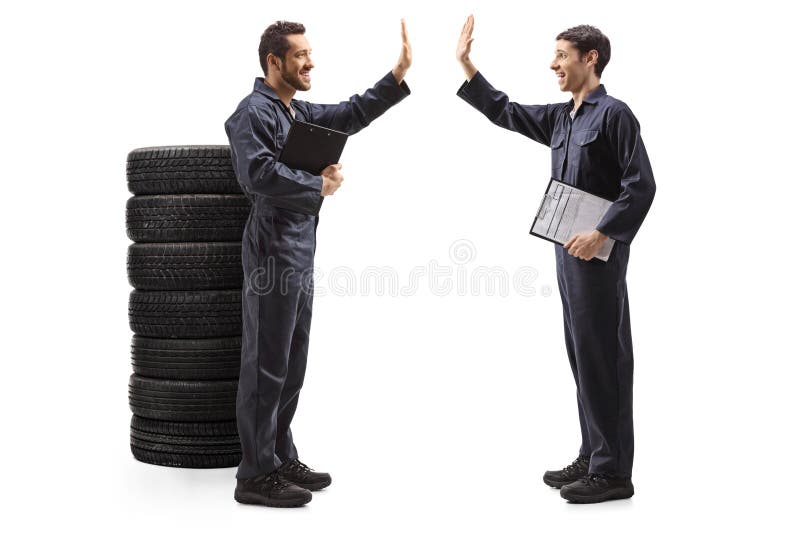 Employee Full Length High Five Stock Photos - Free & Royalty-Free Stock ...