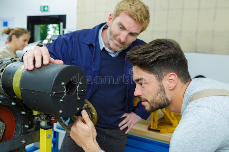 Two Mechanics Working on Cars Piece Stock Photo - Image of industry ...
