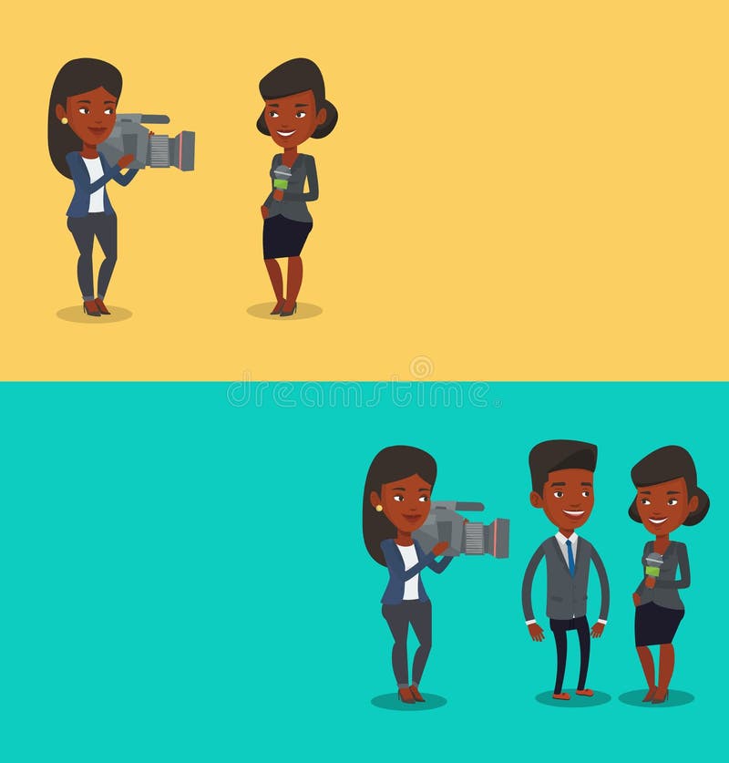 Two Media Banners with Space for Text. Stock Vector - Illustration of ...