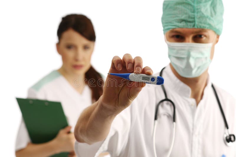 Two medical assistants stock photo. Image of person, medical - 17732180