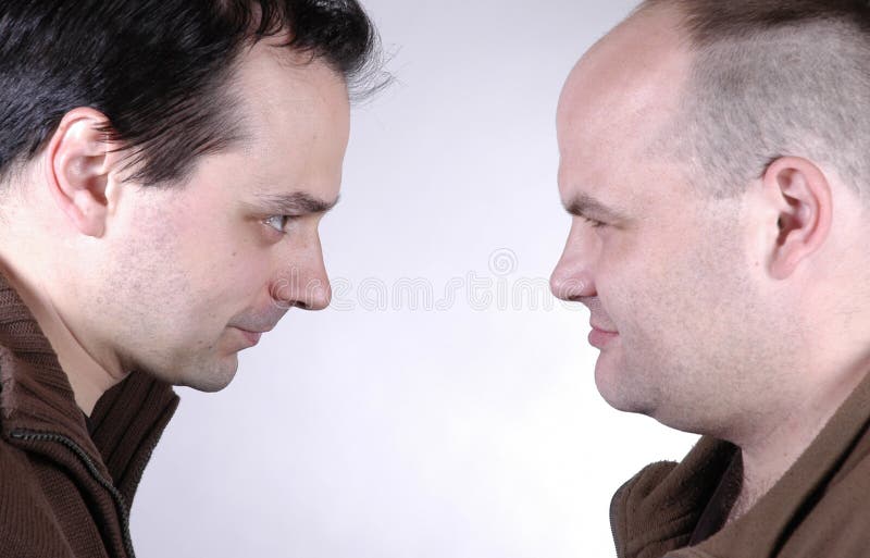 Two men stock photo. Image of face, amusing, grim, brothers - 177138